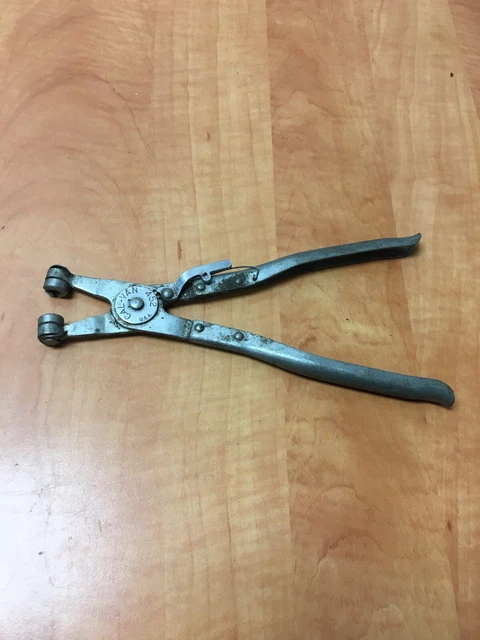 VINTAGE CAL-VAN AUTOMOTIVE Hose Clamp Pliers No 452 Spring Locking USA ...