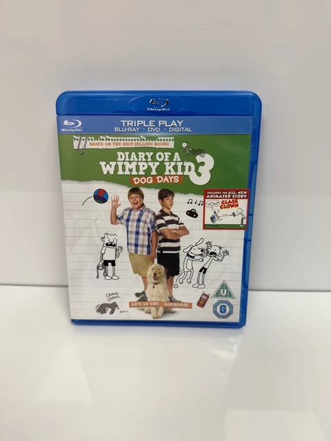 DIARY OF A Wimpy Kid 3: Dog Days Blu-ray + DVD + Digital £5.95 ...