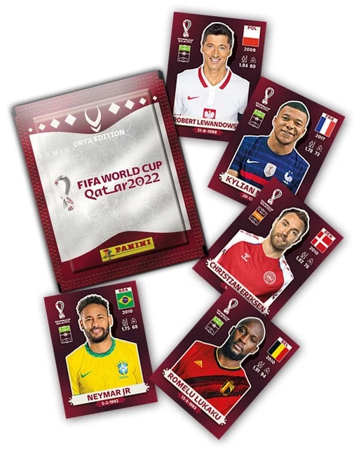 2022 FIFA WORLD Cup Qatar Sticker Panini World Cup - 9/18/27/36/45 Oryx Edition £7.52 - PicClick UK