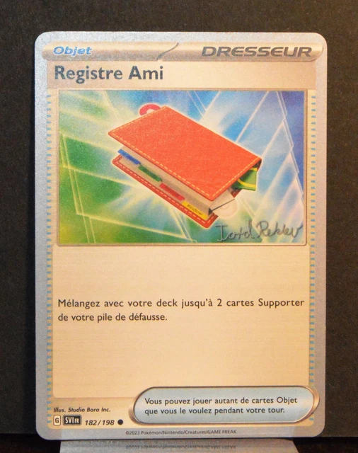 CARTE POKÉMON REGISTRE Ami 182/198 WCS 2023 EUR 1,00 - PicClick FR