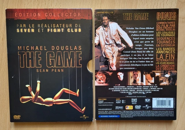 THE GAME DVD Edition Collector Michael Douglas Sean Penn Carroll Baker ...