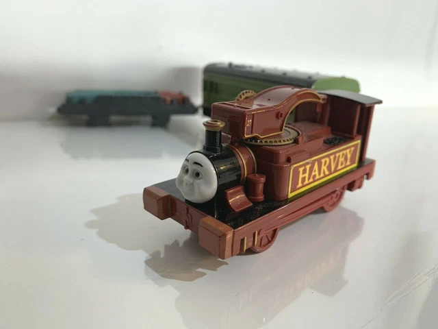 THOMAS AND FRIENDS 'Harvey' Trackmaster TOMY Plarail With complete Set ...