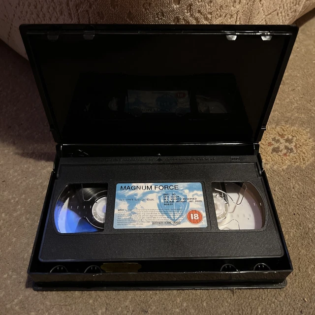 CLINT EASTWOOD MAGNUM Force VHS Tape 1973 Released In 1995 Warner Bros ...