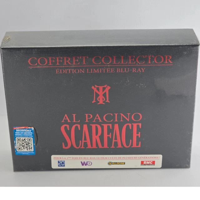 SCARFACE COLLECTOR'S BOX Set Ltd Blu-ray + DVD Brian De Palma Zone 2 £ ...