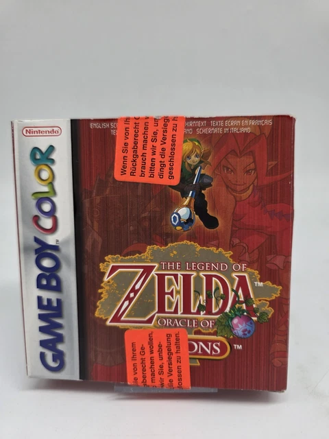NINTENDO GAME BOY Gameboy Zelda Oracle Ovp Empty Box EUR 11,50 ...