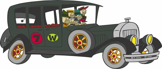 ANT HILL MOB Stickers Decal Wacky Racers Gangsters Mafia car £4.99 ...