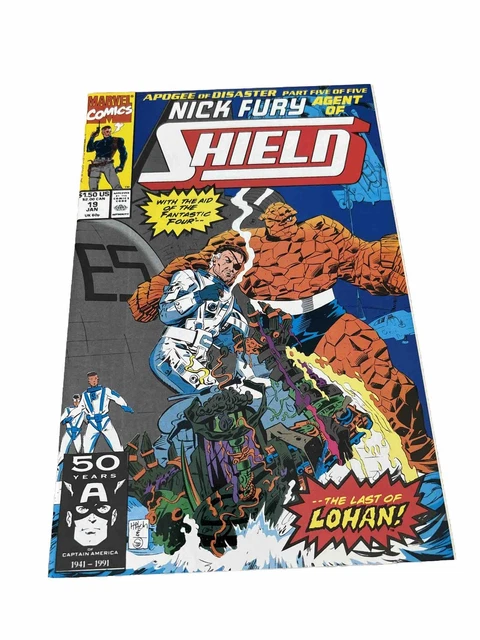NICK FURY AGENT of Shield #19 (série 1989) Marvel Comic VF/NM état (boîte47) EUR 3,95 - PicClick FR