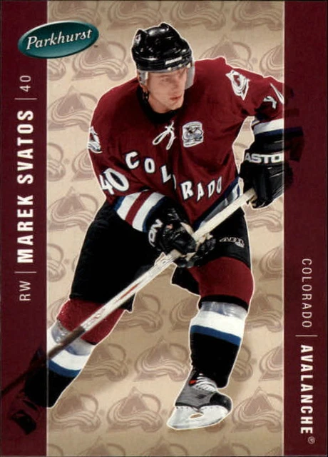 2005-06 PARKHURST COLORADO Avalanche Hockey Card #119 Marek Svatos EUR ...