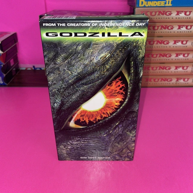 GODZILLA VHS MOVIE Vintage 1998 Standard Version £6.94 - PicClick UK
