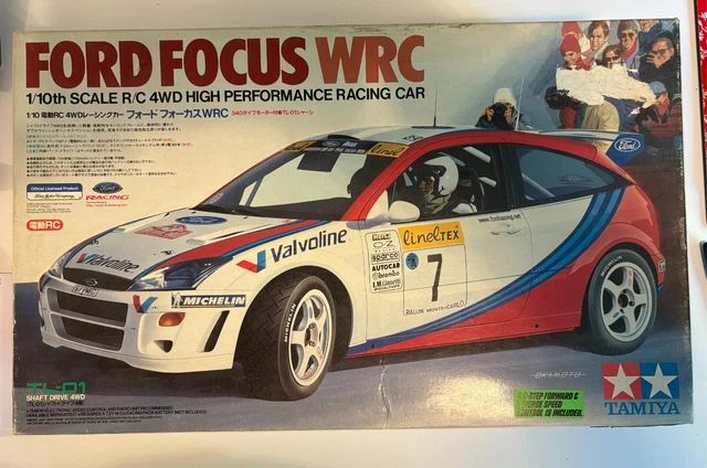 TAMIYA FORD FOCUS WRC 99 58241 - Genuine Tamiya BNIB Unbuilt kit £200. ...