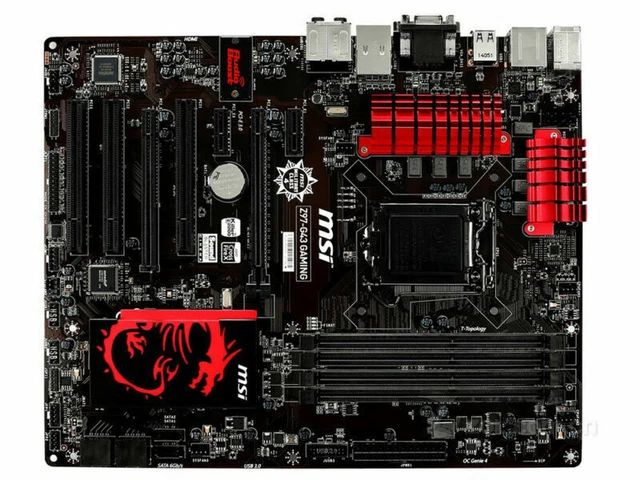 MSI Z97-G43 GAMING Motherboard Intel Z97 LGA 1150/SockeL H3 DDR3 £148. ...