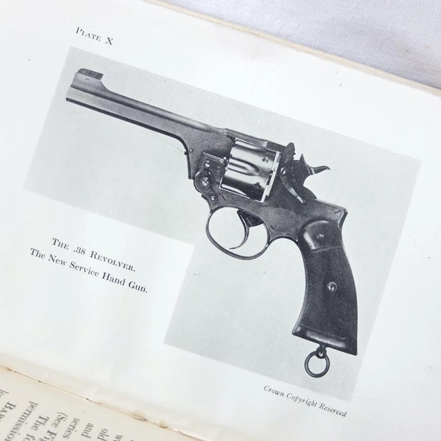 WW2 1941 REVOLVER Manual Webley Enfield Colt Automatic Pistol British ...