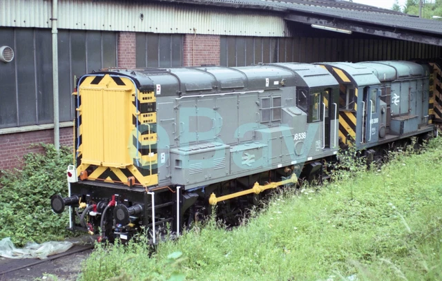 35MM RAILWAY NEGATIVE of Class 08 08538 @ Leicester Copyright to Buyer ...