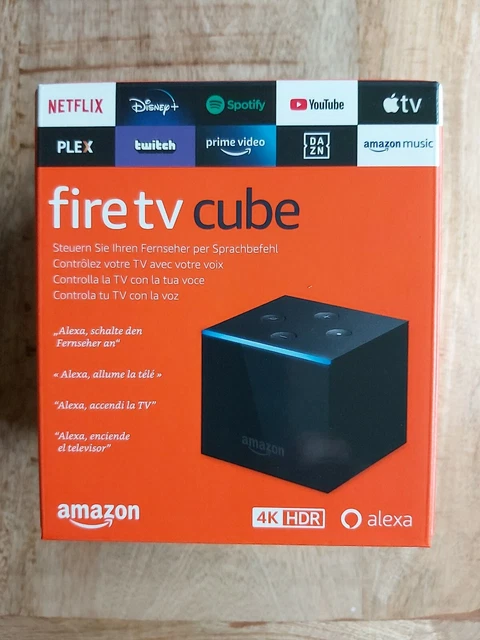 AMAZON FIRE TV Cube (2. Gen) 4K UHD Streaming Media Player Original ...
