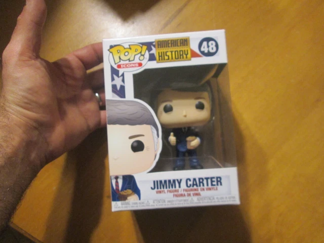 FIGURINE VINYLE FUNKO Pop Icônes American History Jimmy Carter # 48 ...