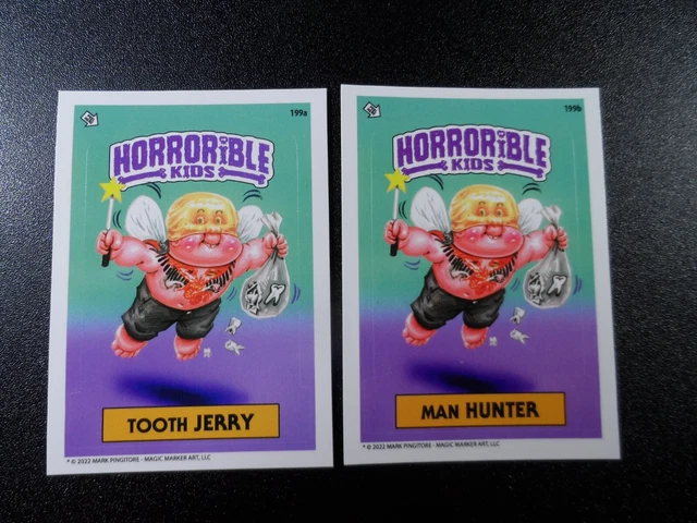TOOTH FAIRY RED Dragon Manhunter Horrorible Kids Card Garbage Pail Kids ...