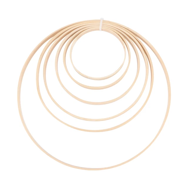 WOODEN HOOPS FOR DIY Macrame Plant Hangers and Crafts £9.38 - PicClick UK