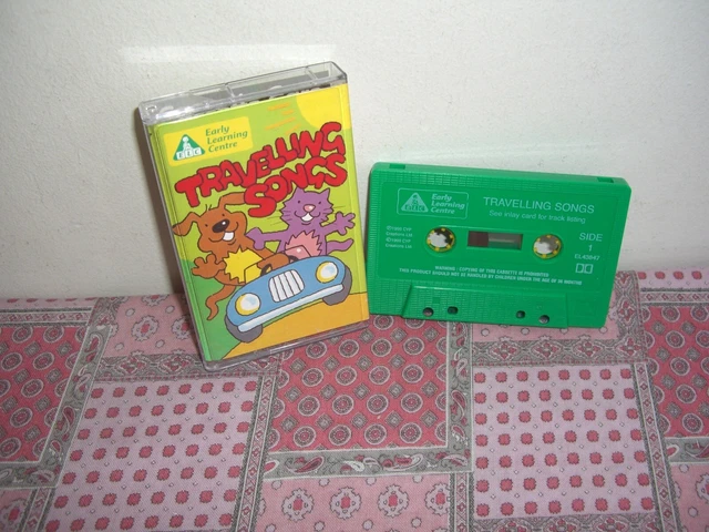 TRAVELLING SONGS ELC Early Learning Centre Vintage Audio Cassette ...