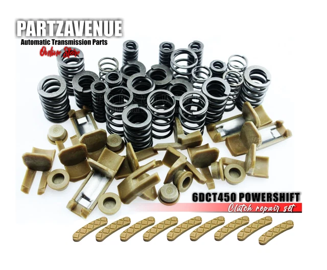 POWERSHIFT FORD 6DCT450 Gearbox Clutch Thrust Plastics Clips,Springs ...