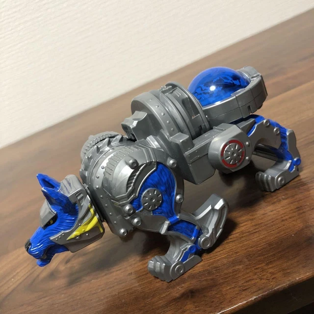 POWER RANGERS COSMIC Fury Kyuranger DX Wolf Megazord Kyutama BANDAI ...