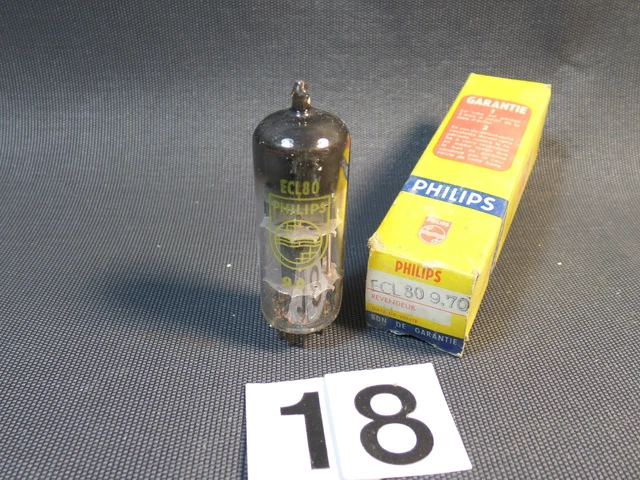 VINTAGE VALVE TUBE amplifier/NOS ,PHILIPS/ECL80 (18) $51.61 - PicClick CA