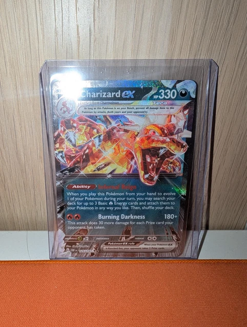 CHARIZARD EX 125/197 - Double Rare Tera - Pokémon Obsidian Flames ...