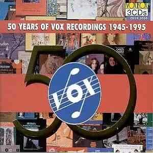 CD-BOX 50 YEARS Of Vox Recordings 1945-1995 Various NEW OVP voxbox EUR ...