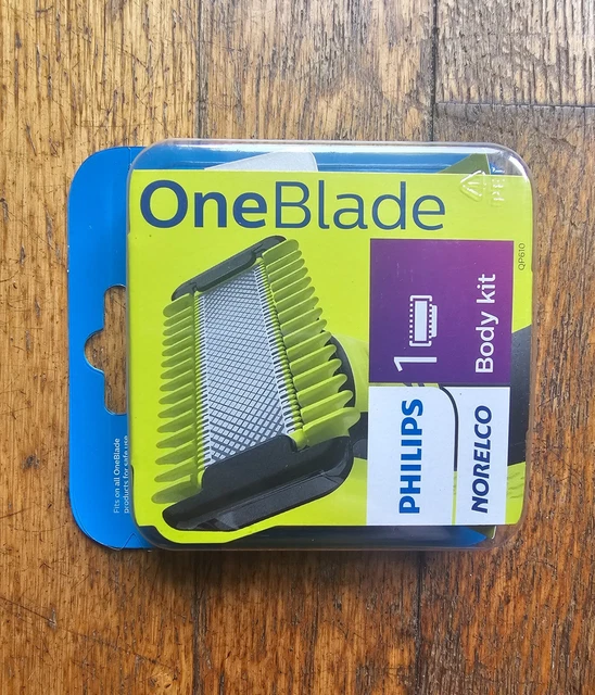 PHILIPS NORELCO GENUINE OneBlade Replacement Blade Body Kit QP610/80 ...