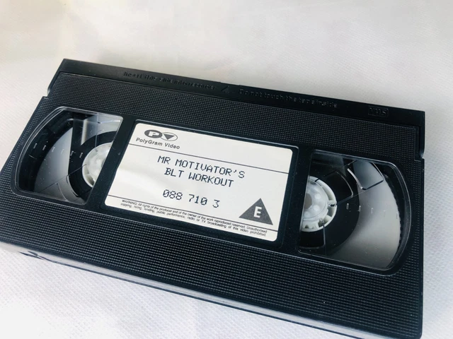 VHS VIDEO MR Motivator Fitness NO MOULD Vintage ra £10.66 - PicClick UK