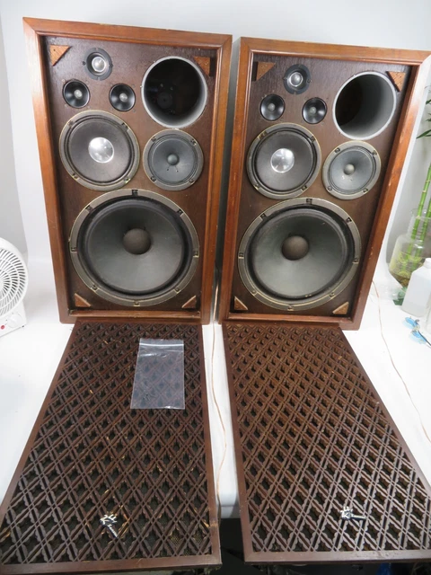 VINTAGE PAIR MCM Speakers Sansui SP-2000 4-way 6 Speakers Japan SEE ...
