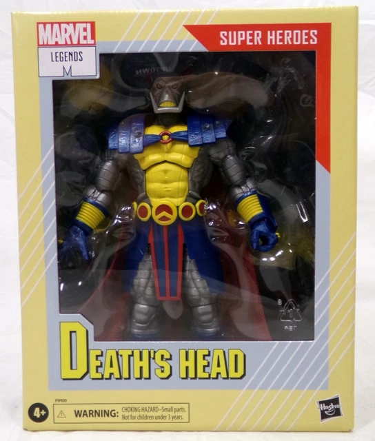 FIGURA DELUXE DE 6" De Death's Head De Marvel Legends De Hasbro Nuevas ...