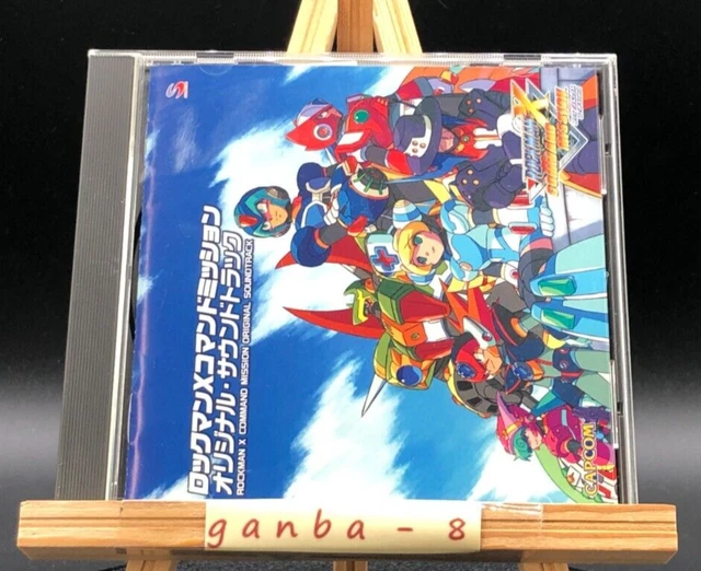 MEGA MAN X rockman X Command Mission Original Soundtrack Japan CD w ...