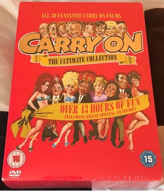 CARRY ON ULTIMATE Collection Dvd Oop Rare Barbara Windsor Sid James ...
