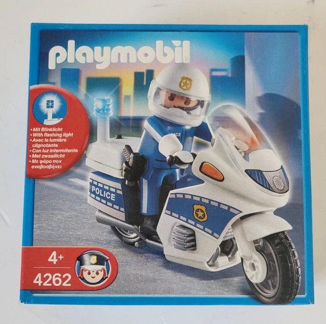 PLAYMOBIL MOTARD DE police réf 4262 dès 4 ans EUR 29,00 - PicClick FR