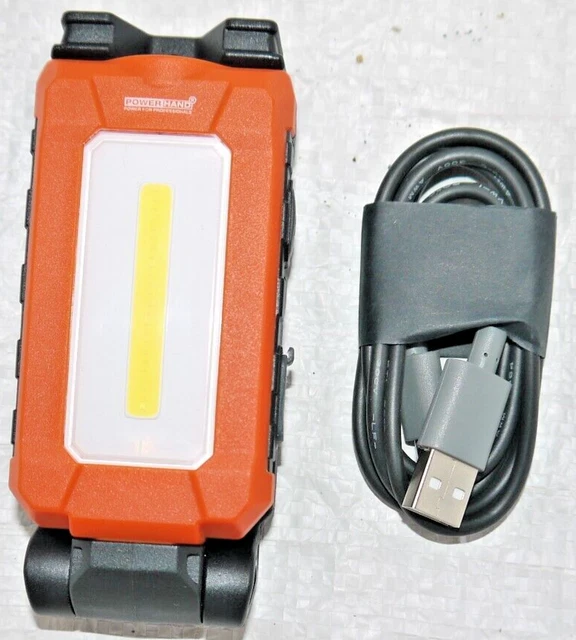 POWERHAND RECHARGEABLE SMD/COB LED Magnetic Palm/Inspection Lamp ...