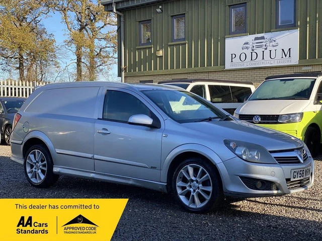 2008 VAUXHALL ASTRA Van Sportive SE 1.9 CDTi Van CAR DERIVED VAN DIESEL ...