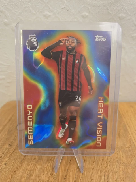 ANTOINE SEMENYO HEAT Vision Topps Premier League 2026 Bournemouth Mint ...