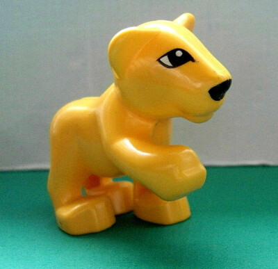 LEGO DUPLO~ANIMALS~LION BABY Lion Lions ~Wild Animals Zoos Animals £3. ...