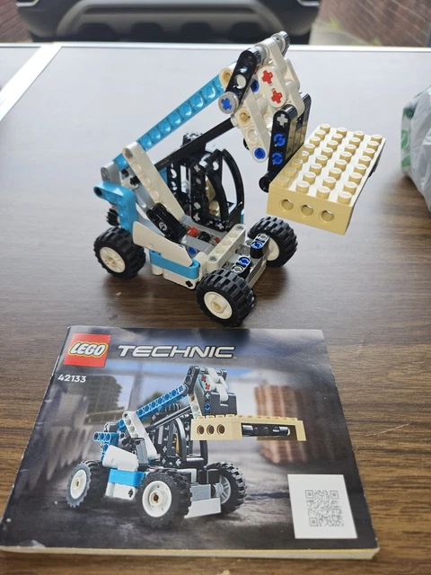 LEGO TECHNIC 2IN1 Telehandler Forklift & Tow Truck Toy 42133 *preowned ...