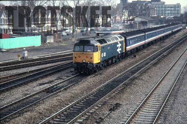 35MM SLIDE BR British Railways Diesel Locomotive Class 47 47431 1992 Orig £4.99 - PicClick UK