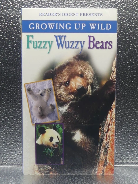 READER'S DIGEST GROWING Up Wild Fuzzy Wuzzy Bears (VHS) New Factory ...