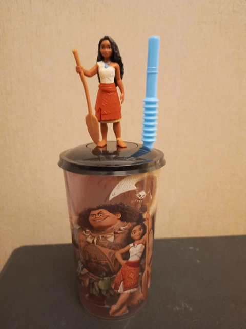 DISNEY MOANA 2 Cinema Drink Cup with Moana Figure Topper NEW £18.95 ...