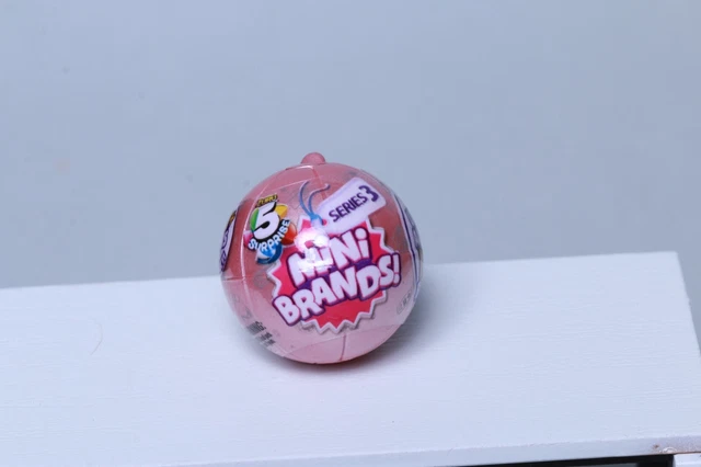 MINI BRANDS ZURU Rose Gold Mini Brands Ball Toy 5 Surprise Dollhouse ...