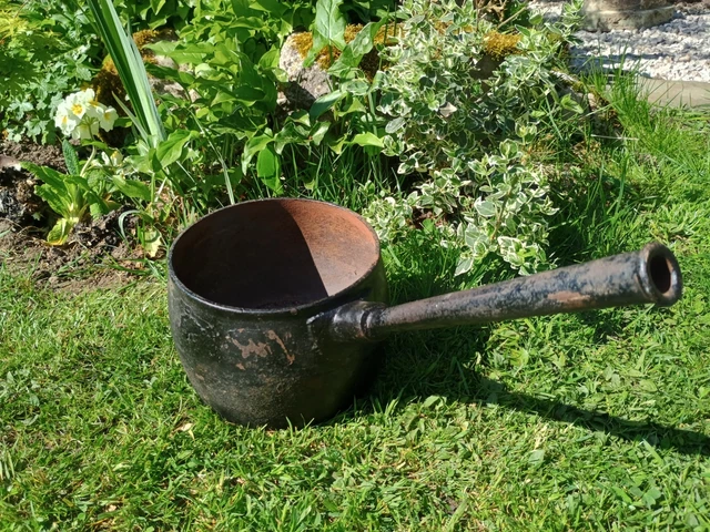 ANTIQUE CAST IRON 6 Pint Gypsy Cooking Pot £29.84 - PicClick UK