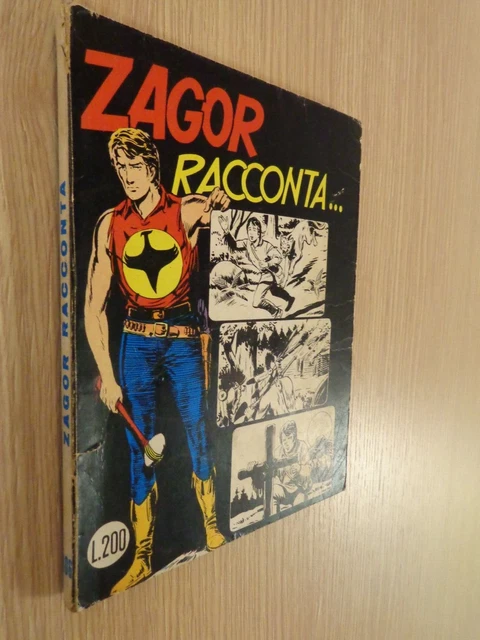 ZAGOR ZENITH GIGANTE Originale N.106 Zagor Racconta Ed.CEPIM 1970 EUR ...