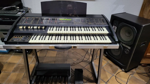 WERSI ORGEL ARCUS CD45 mit 2 Manualen und Original Transportkoffer EUR ...