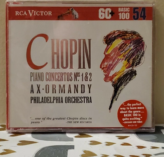E. AX - Chopin: Piano Concertos Nos. 1 & 2 (RCA Victor Basic 100, Vol ...