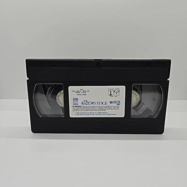 THE RAZORS EDGE (VHS, 1995) Bill Murray Theresa Russell £2.68 - PicClick UK