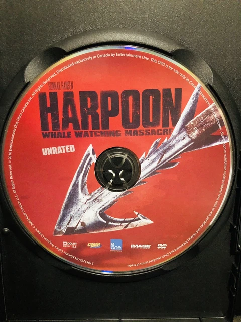 HARPOON: WHALE WATCHING Massacre (DVD, 2010, Widescreen) $5.99 ...