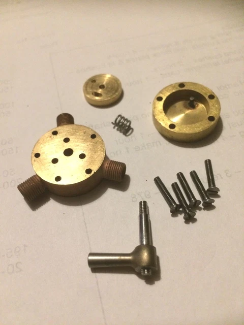 LIVE STEAM 5& Steam brake valve kit £24.80 - PicClick UK